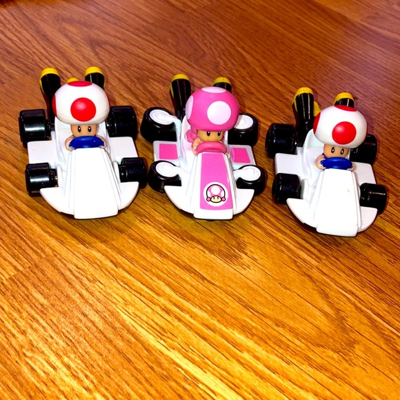 McDonald's | Toys | Nintendo Mushroom Mini Cars Toys | Poshmark